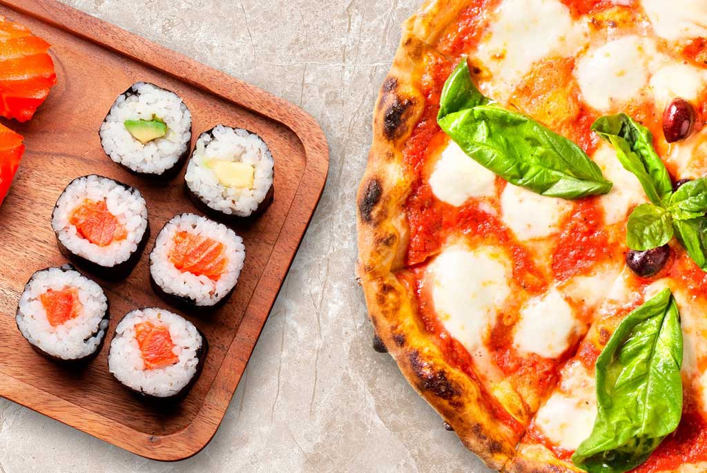 Sushi vs Pizza verace - amaperbene.it